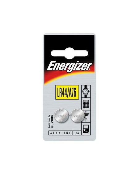 Piles A76 blister de 2 piles LR44